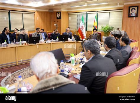 Tehran Tehran Iran 16th Jan 2023 A Handout Photo Made Available By