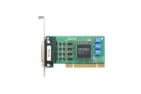 Cp 114ul Db25m Moxa Cp 114ul Db25m 4 Port Rs 232 422 485 Universal Pci Serial Boards With