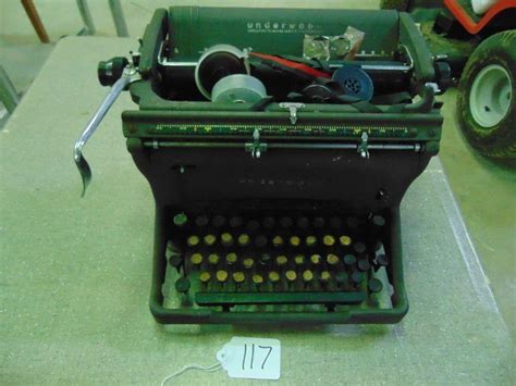 Item 117 Typewriter