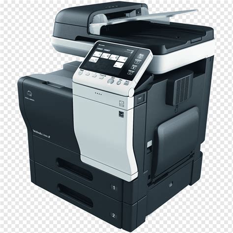 다기능 프린터 복사기 Konica Minolta 표준 용지 크기 제록스 전자 제품 전자 장치 터치 스크린 Png Pngwing