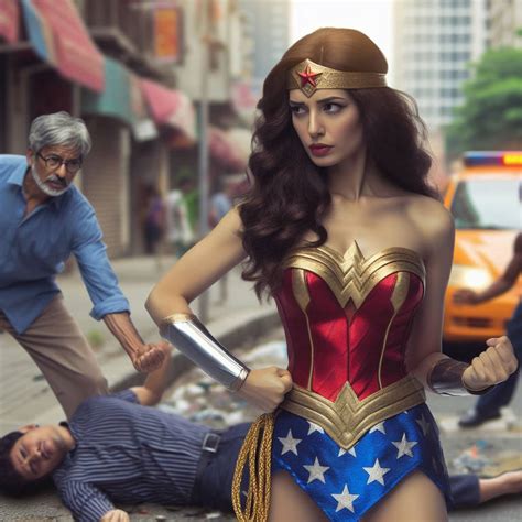 wonder woman in look don't touch by mjmoore9 on DeviantArt