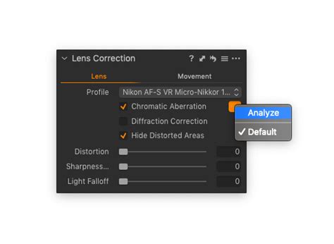 Removing Chromatic Aberration Home