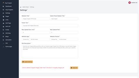 Cropify Images Cropper Php Script By Saadielab Codester