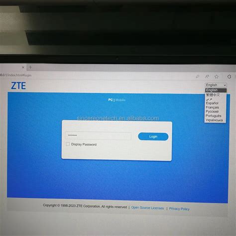 ZTE MF296R CPE Router 4G 300mbps With Carrier Aggregation
