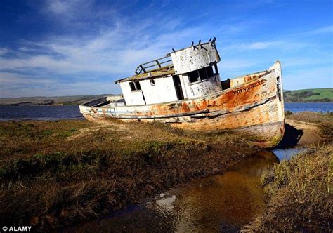Point Reyes Shipwreck On Tomales Bays Charred Remains Revealed In