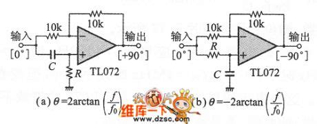 The RC Phase Shift Circuit With Unchanged Output Amplitude Video Circuit Electrical