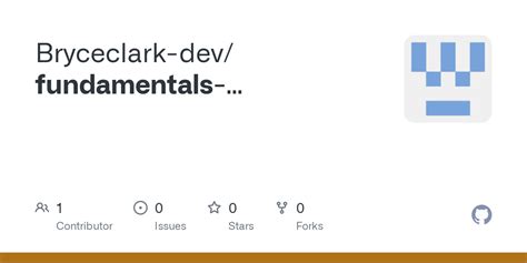 Github Bryceclark Devfundamentals Assessment Project