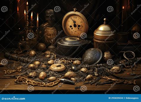 Cursed Amulets Of Forgotten Sorcery Imbued With Ancient Spells And