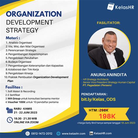 Organization Development Strategy Kelas Hr