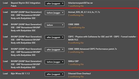 Sinful Cbp Not Working With Bhunp Cbpc Technical Support Skyrim