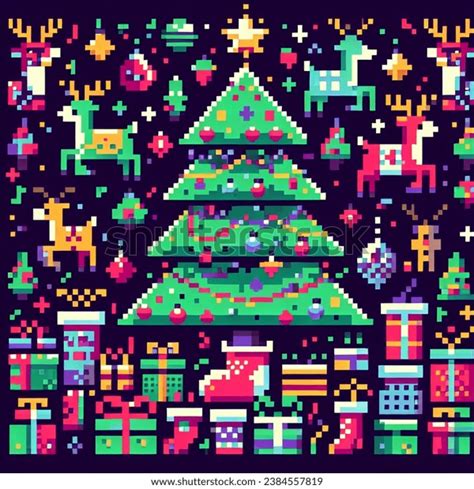 Pixel Art Vectorstyle Image Bit AI Generated Image Shutterstock
