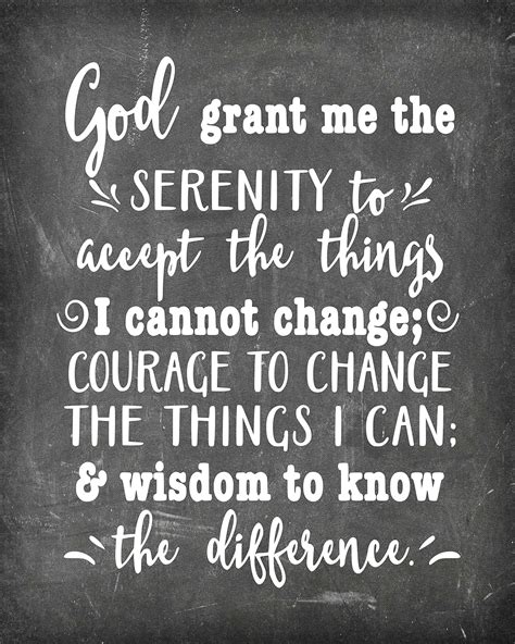 Simply Remarkable Serenity Prayer Poster Print Photo Quality