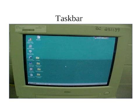 PPT Taskbar START TASKBAR Programs Start Menu Has The Seven Basics Commands Programs