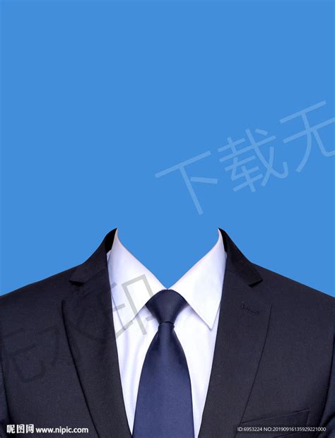 证件照西装西服男士模板设计图psd分层素材psd分层素材设计图库昵图网