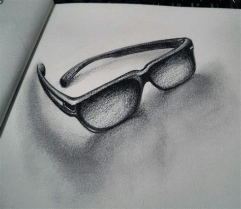 Glasses Drawing Pencil