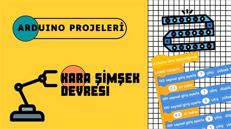 Arduino Kara Şimşek Devresi Youtube
