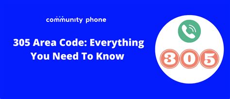 305 Area Code Everything You Need To Know