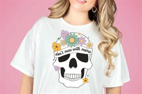 Mothers Day Skull Mama Mom Mommy Png Svg Graphic By Svg Box · Creative