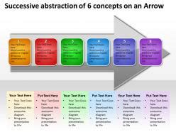 Business PowerPoint Templates Successive Abstraction Of 6 Concepts An