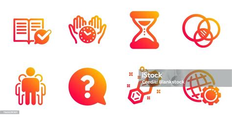 Rumus Kimia Ikon Kelompokkan Dan Waktu Diatur Diagram Euler Dokumentasi Yang Disetujui Dan Tanda