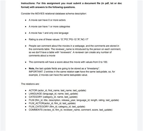 solved instructions for this assignment you must submit a