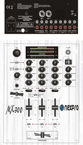 Nexpro Mx300 Dj Mixer At Best Price In Delhi Id 19359422197