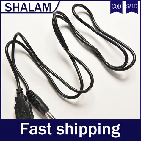 ปลั๊กซ็อกเก็ตพาวเวอร์ซัพพลาย Usb 20 ตัวผู้ Ac เป็น Dc 55 มม X 21
