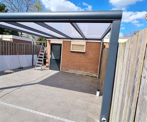 Aluminium Overkapping Op Maat Pre Wood Outdoor