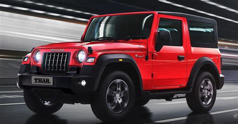Mahindra Thar Hits 100000 Units Production Milestone