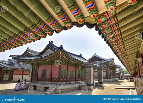 Gyeongbok Palace Seoul Korea Editorial Image Image Of Seoul Asia