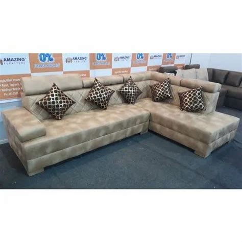 Wooden Classic Corner Designer Sofa Set Living Room At ₹ 25000set In