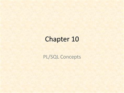 SOLUTION: Plsql block - Studypool