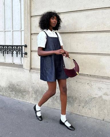 Pinafore Dress Outfit Ideas