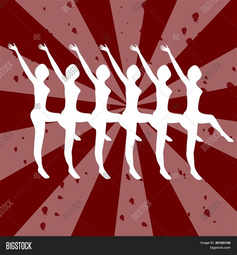 Chorus Line Dancing Image Photo Free Trial Bigstock