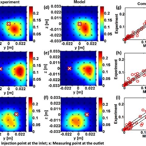 Results Of Normalized Concentration Distributions At The Outlet Of The Download Scientific