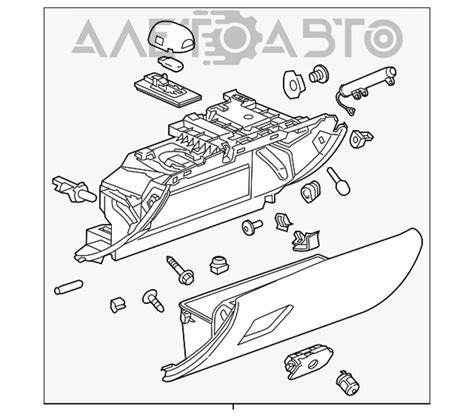 Перчаточный ящик, бардачок Cadillac ATS 13- черн 22956839 – купить в ...