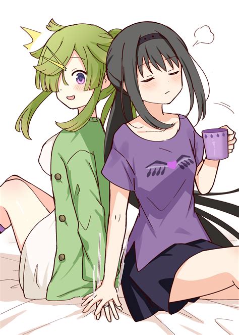Akemi Homura And Aki Mabayu Mahou Shoujo Madoka Magica And 1 More