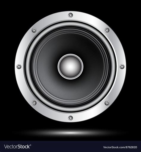 Audio Speaker Royalty Free Vector Image Vectorstock