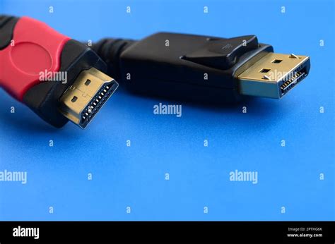 Audio Video Hdmi Computer Cable Plug And 20 Pin Male Displayport Gold