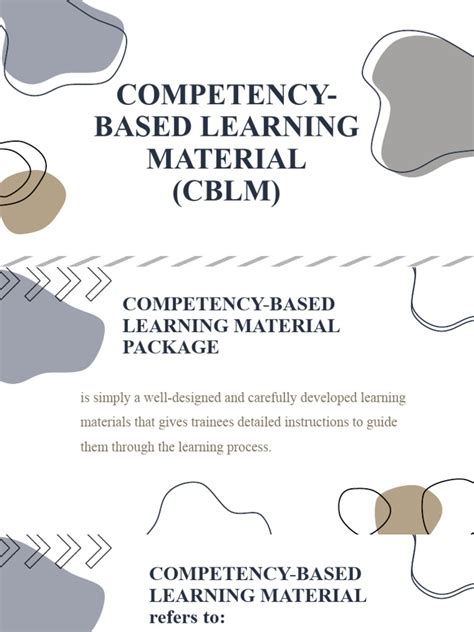 Cblm Pdf Learning Learning Styles