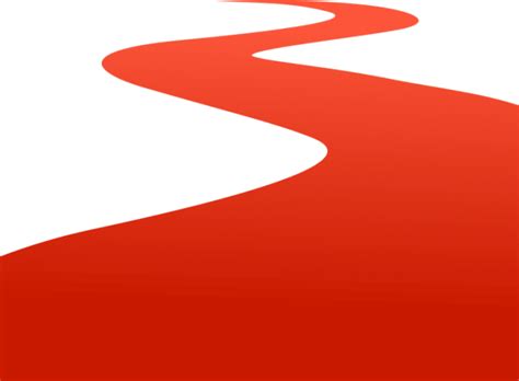 通往远方的路红色