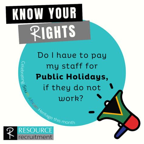Know Your Rights Public Holiday Pay Resource Recruitment