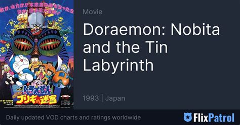 Doraemon Nobita And The Tin Labyrinth • Flixpatrol