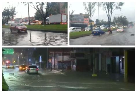 Fuertes Lluvias En Bogotá Poste De Energía Cayó Y Vías Inundadas La Fm