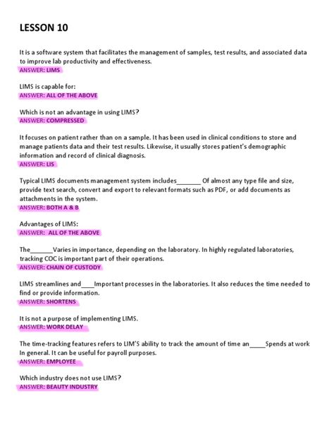 Lesson 10 Summative Test Pdf Computing Information Age