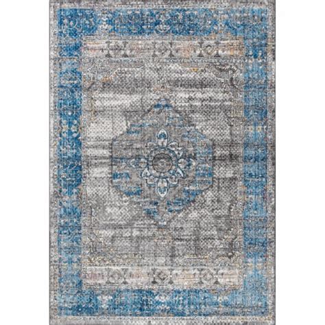 Anatolia Vintage Medallion Peacock Area Rug 4 X 6 Kroger