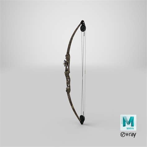 复合弓02 3d模型 49 Fbx Max Gltf Obj Ma Upk Unitypackage C4d Usd Free3d