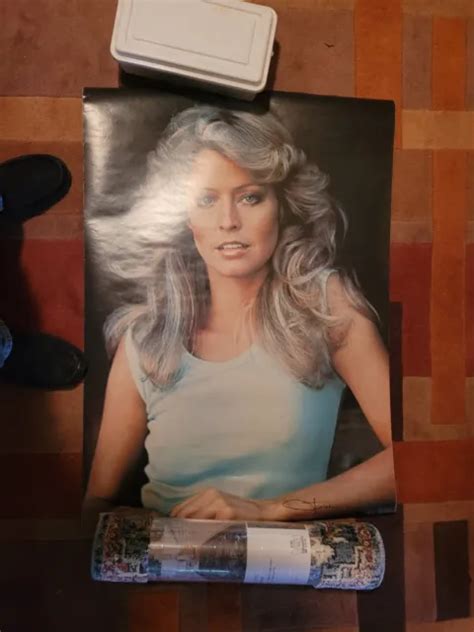 Farrah Fawcett 1976 Cl14 507 Pro Arts 20x28 Red Swimsuit Poster £6314 Picclick Uk