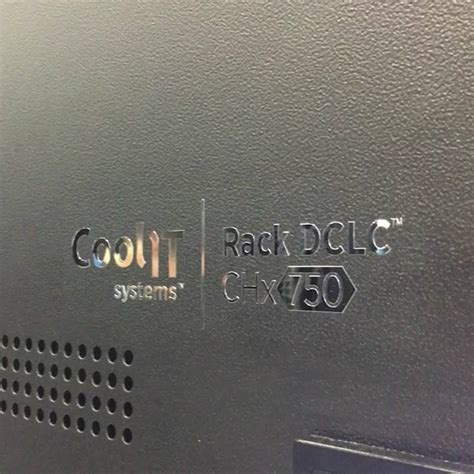 Coolit Systems Row Based Chx750 Cdu Manages 750kw Cooling Capacity Per