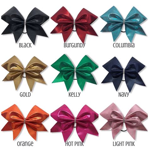 Rhinestone Cheer Bow Red Cheer Bow Red Hair Bow Dabling In Red Etsy